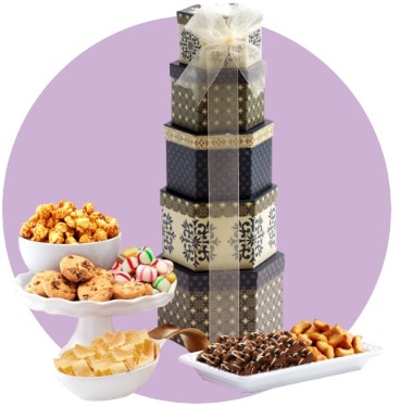 Gourmet Gift Towers | Unique Towers of Treats Delivered