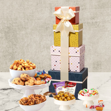 Gourmet Gift Towers | Unique Towers of Treats Delivered