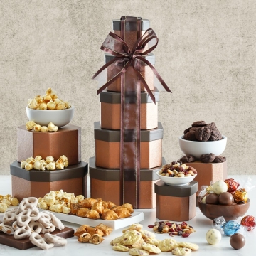 Gourmet Gift Towers | Unique Towers of Treats Delivered