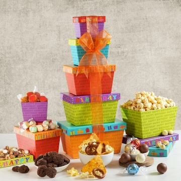 Gourmet Gift Towers | Unique Towers of Treats Delivered