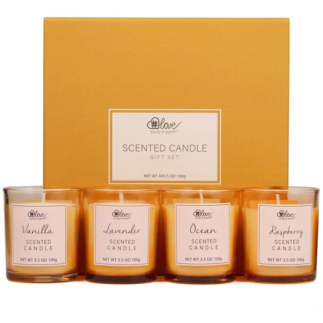 Buy our scented candle gift set at broadwaybasketeers.com