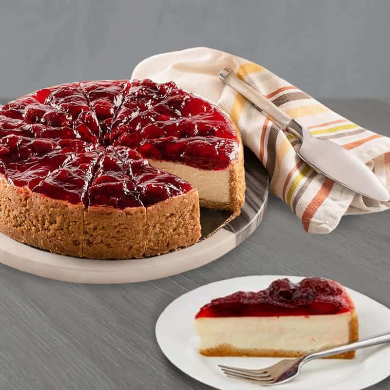 Buy our strawberry cheesecake deluxe at broadwaybasketeers.com